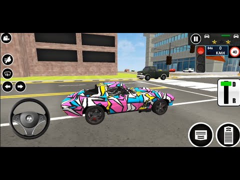 Old Super Car City Driving test 🚂🚗 Car game Android 3D City Drive - YouTube