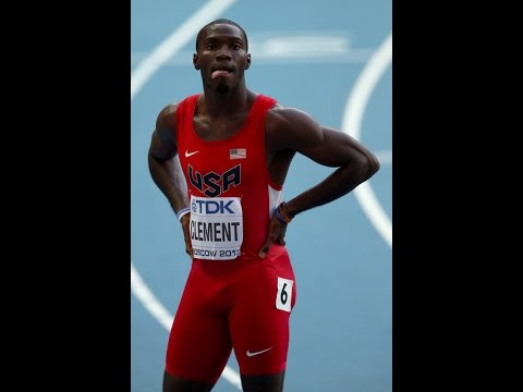 World Indoor Record 400m Kerron Clement - YouTube