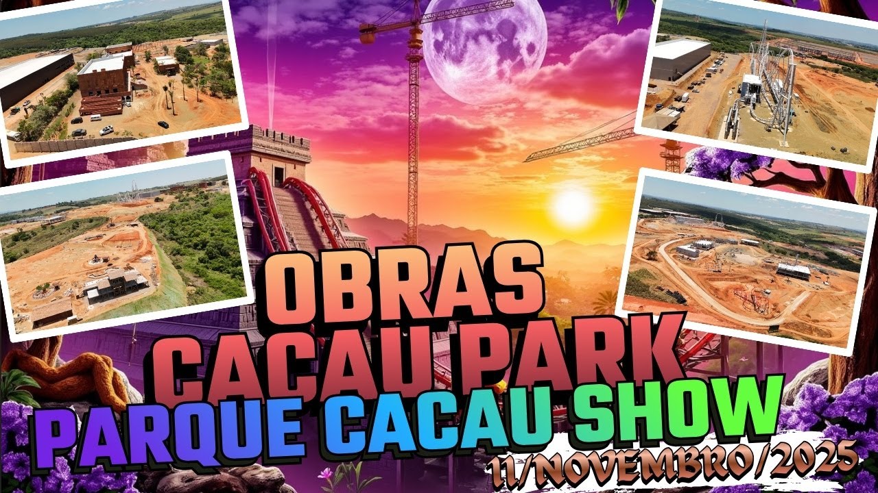 #43 O Parque de Chocolate Está Ganhando Forma! 🍫 Acompanhando as Obras ...