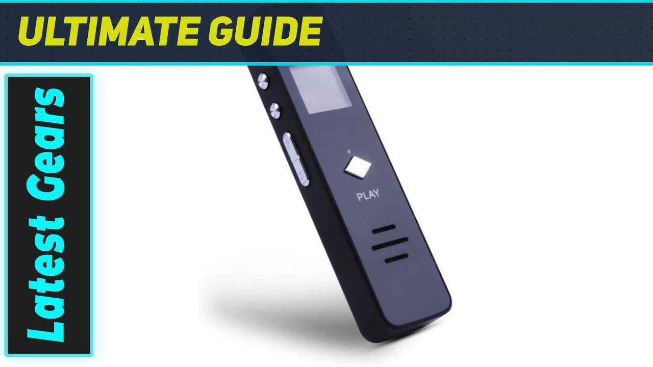 8GB Digital Voice Recorder: Your Best Bet for Crystal Clear Audio ...