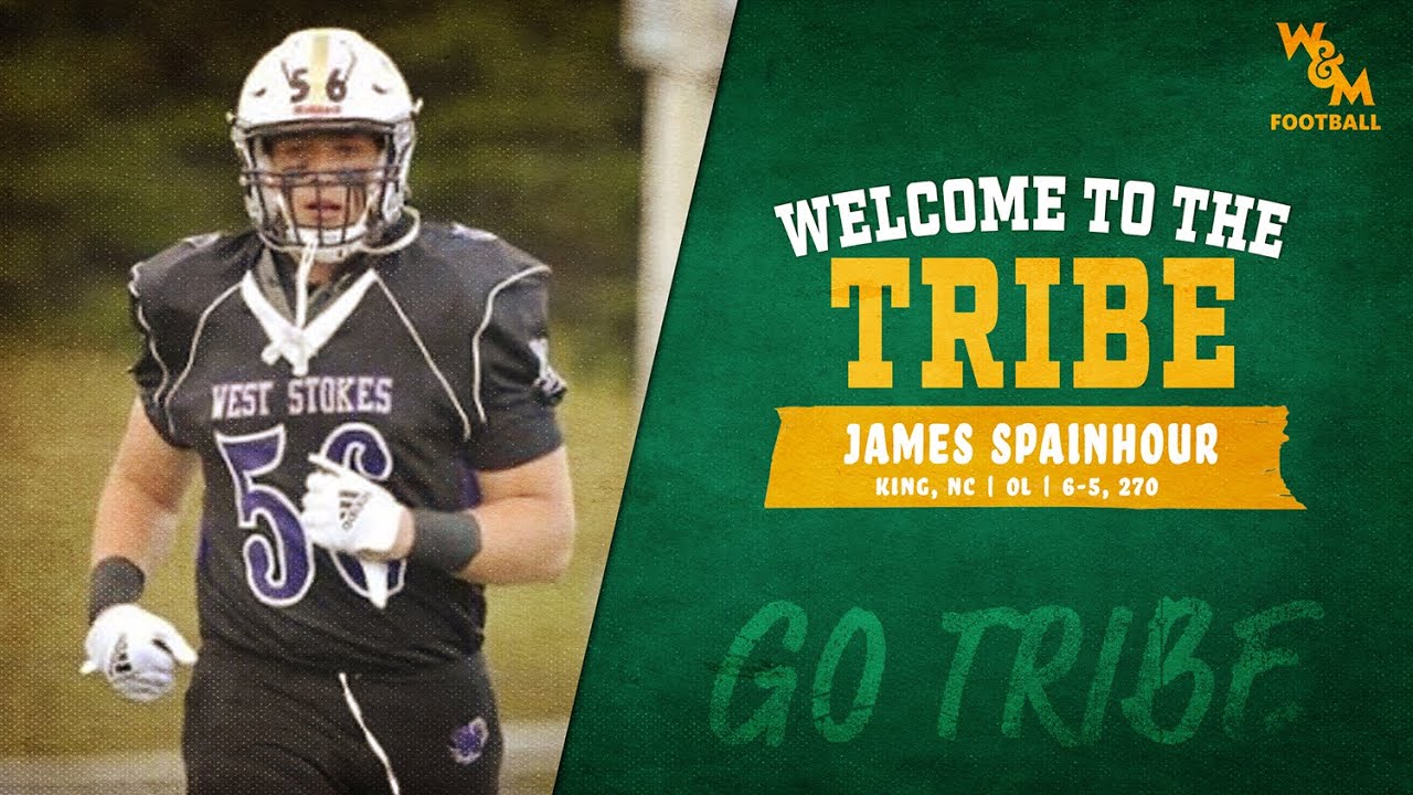 2023 W&M Football Signing Day - James Spainhour Highlights - YouTube