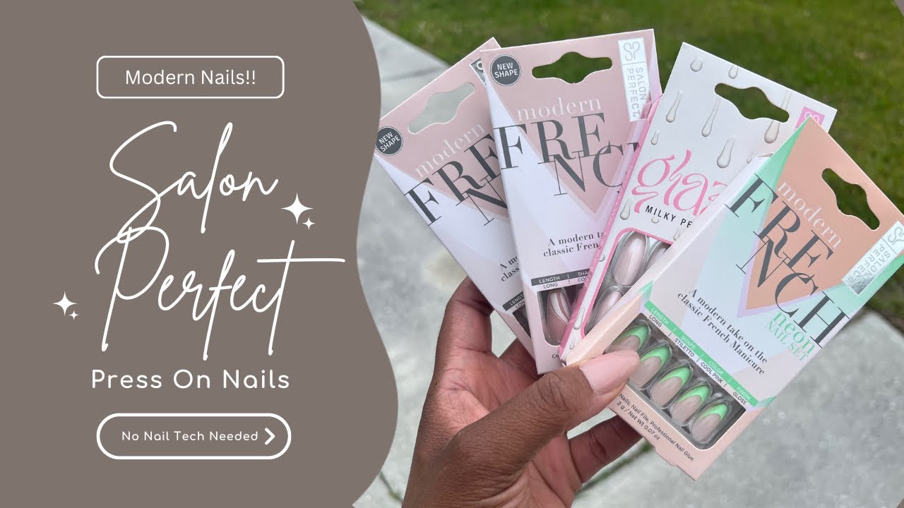 You Won't Believe These Modern Salon Perfect Nails! - YouTube