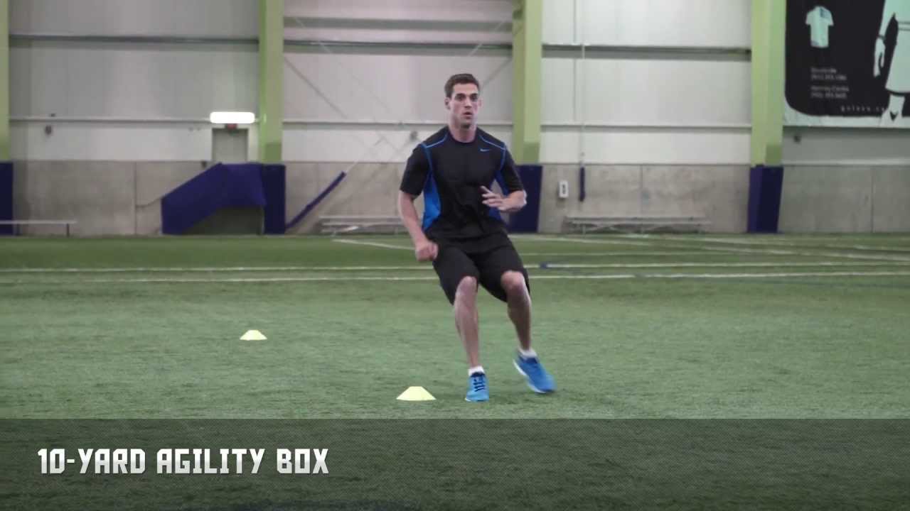 10-Yard Agility Box - Quicker First Step | Nike Hockey Training - YouTube