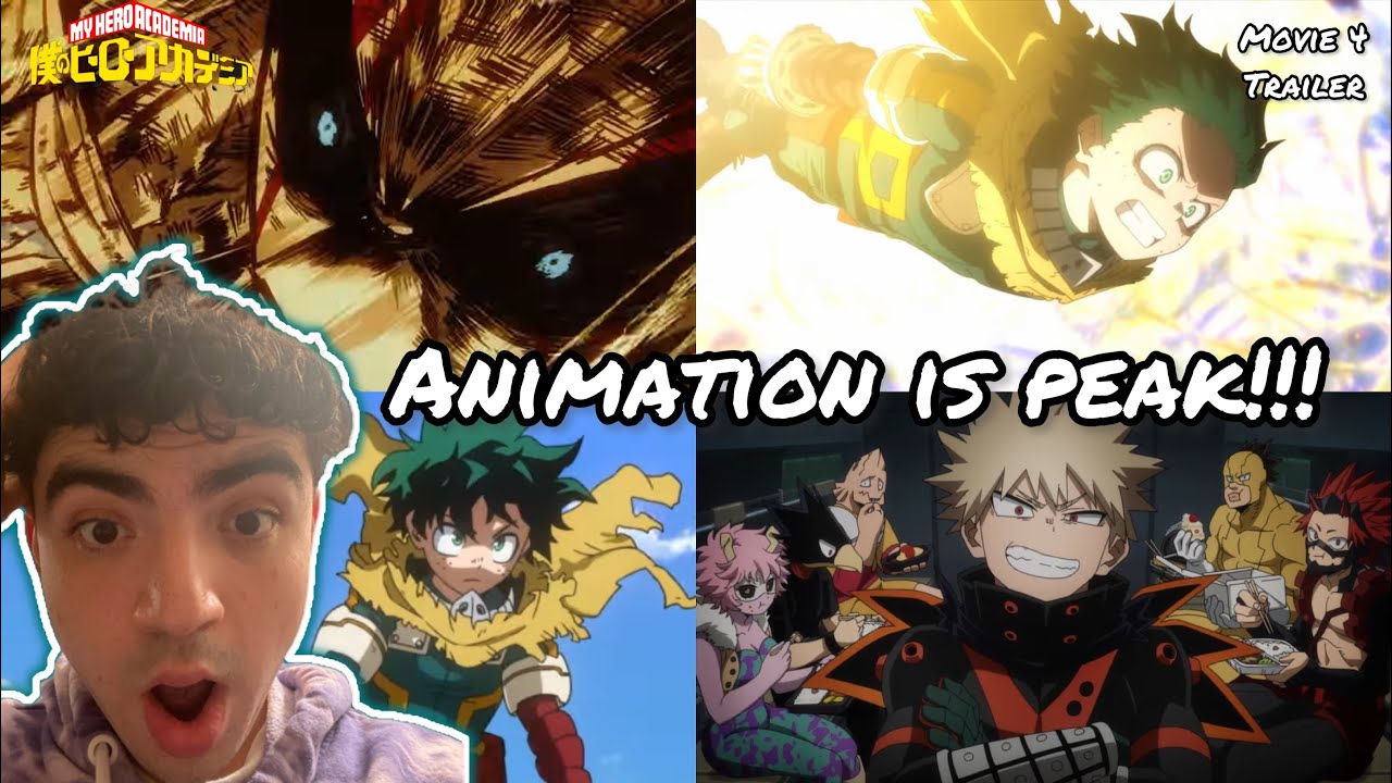 THIS ANIMATION IS PEAK! | “My Hero Academia The Movie : You're Next ...