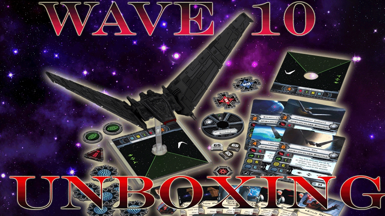 X-Wing Wave 10 - Upsilon Shuttle Unboxing - YouTube