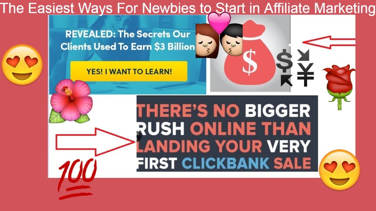 The Easiest Ways For Newbies to Start in Affiliate Marketing - YouTube