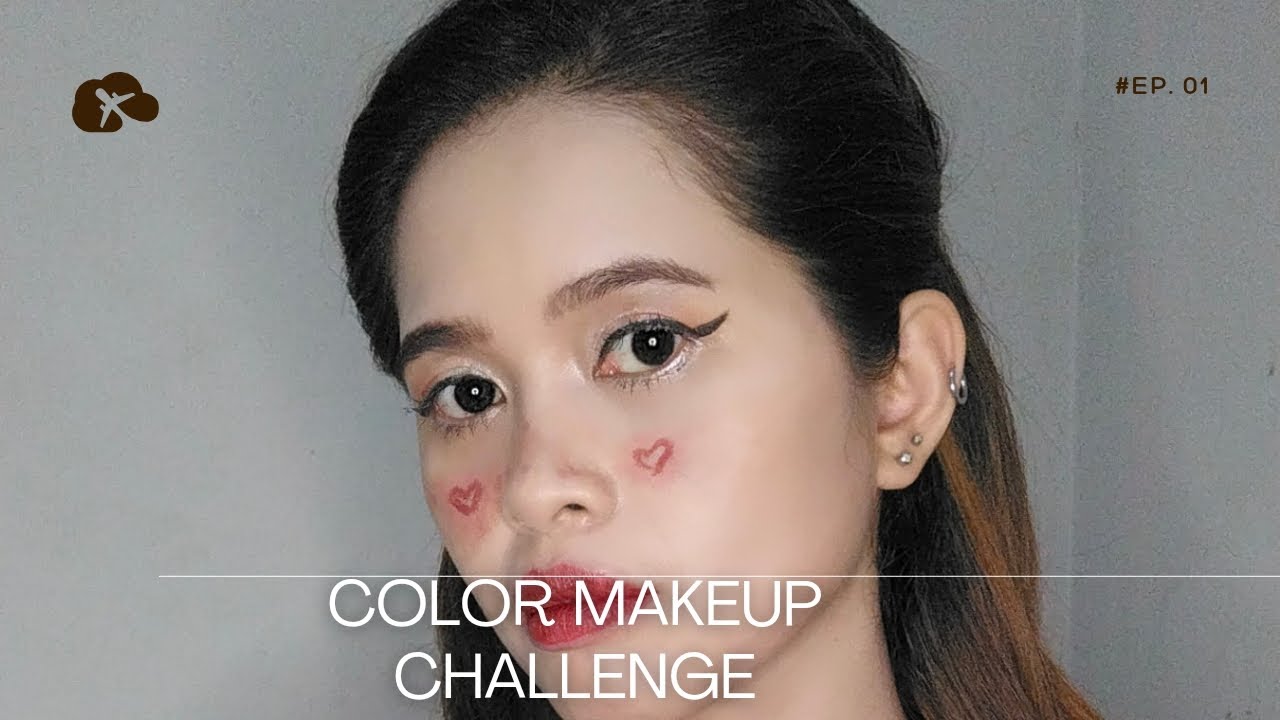 Color Makeup Challenge - YouTube