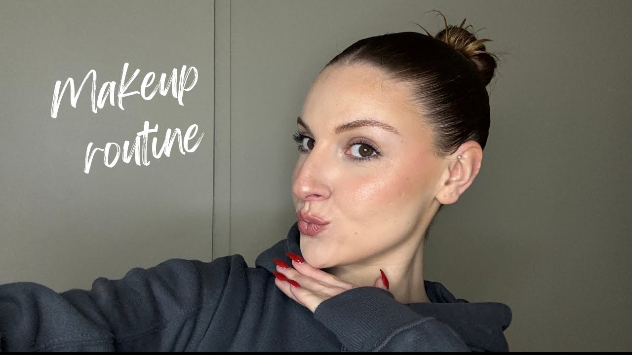 clean girl makeup routine - YouTube