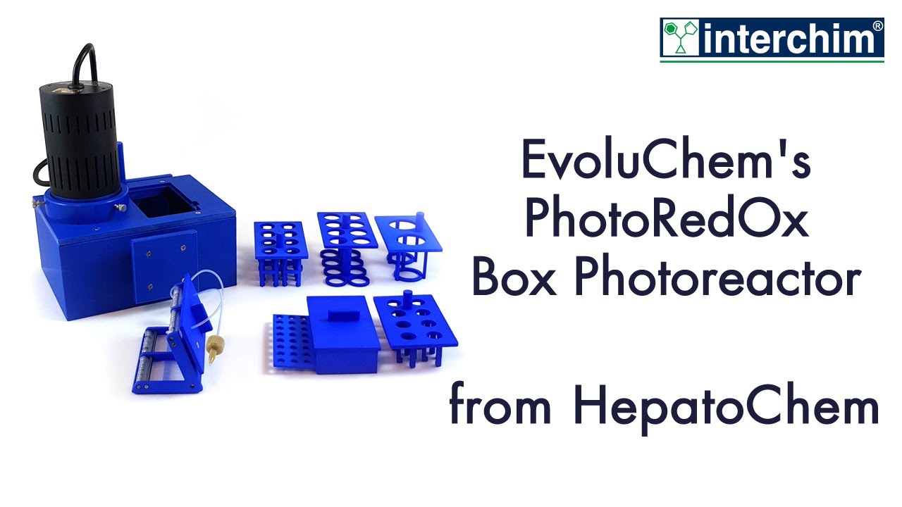 HepatoChem - EvoluChem's PhotoRedOx Box Photoreactor - YouTube