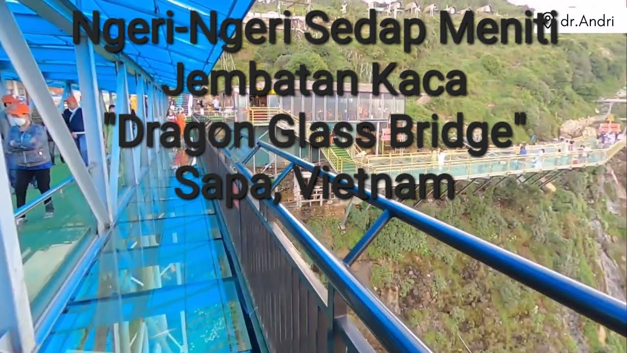 Climbing the Sapa Cloud Dragon Glass Bridge in Sapa Vietnam - YouTube