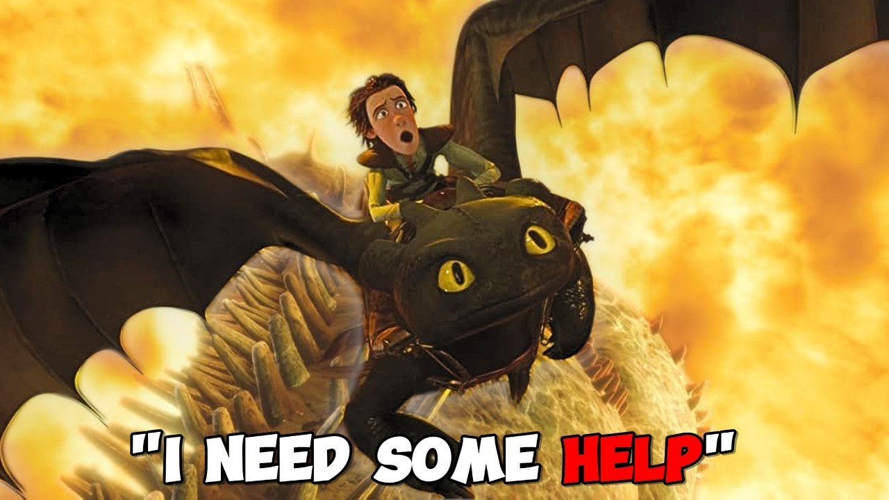 How Hiccup TAMED Toothless in How to Train Your Dragon - YouTube