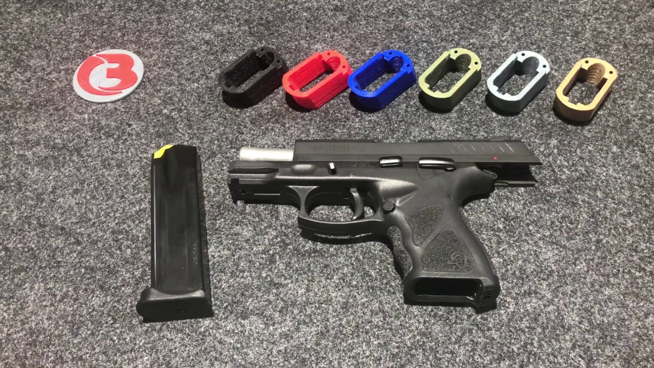 Taurus TH9C Mag Sleeves in Color!!! - YouTube
