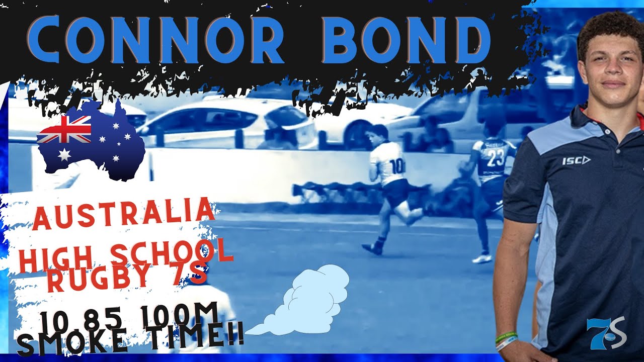 CONNOR BOND with INSANE SPEED for High School Rugby 7s | AU 7s | NSW ...