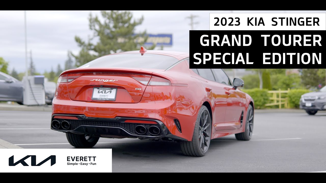 NEW STINGER l 2023 Kia Stinger Highlights - YouTube
