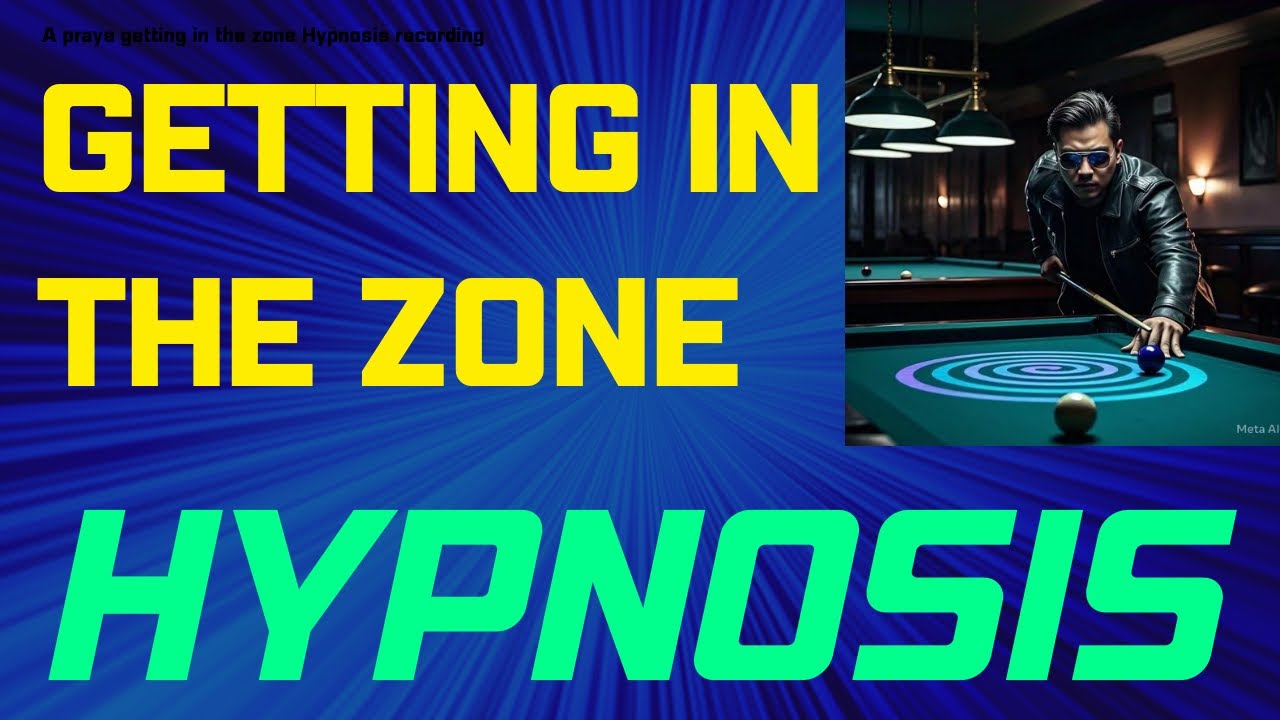 Pool/billiards Hypnosis about getting in the zone - YouTube