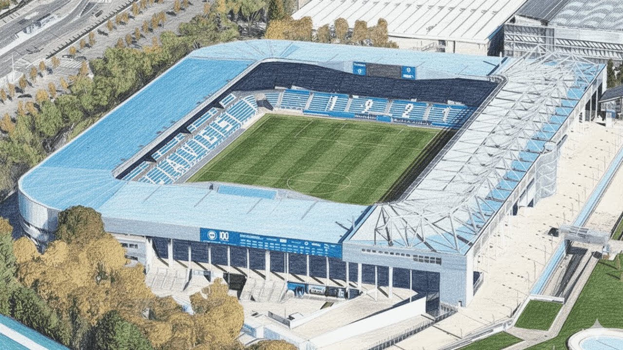 Mendizorroza Stadium – Aerial View 4K | Deportivo Alavés - YouTube