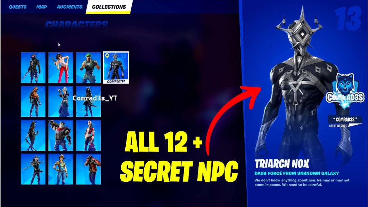 Fortnite All 13 NEW Chapter 4 NPC Character Locations - Chapter 4 ...