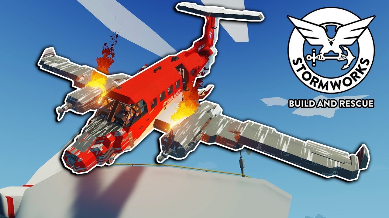 I Let OB Fly Our Plane Through a Wind Turbine! - Stormworks Multiplayer ...