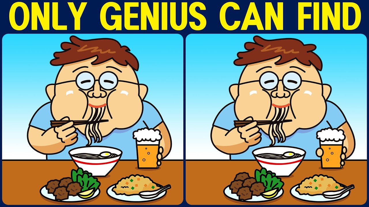 Similar pictures but can you easily see the difference? - YouTube