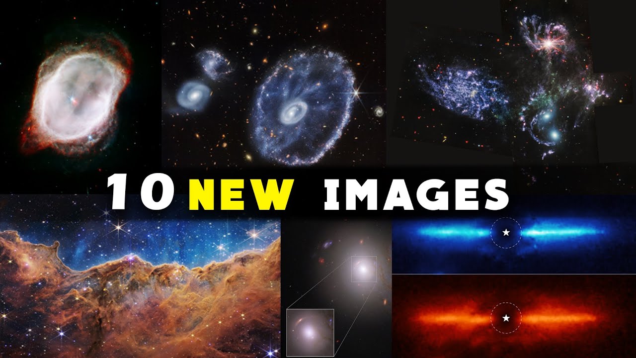 James Webb Space Telescope 10 NEW Images From Outer Space! - YouTube