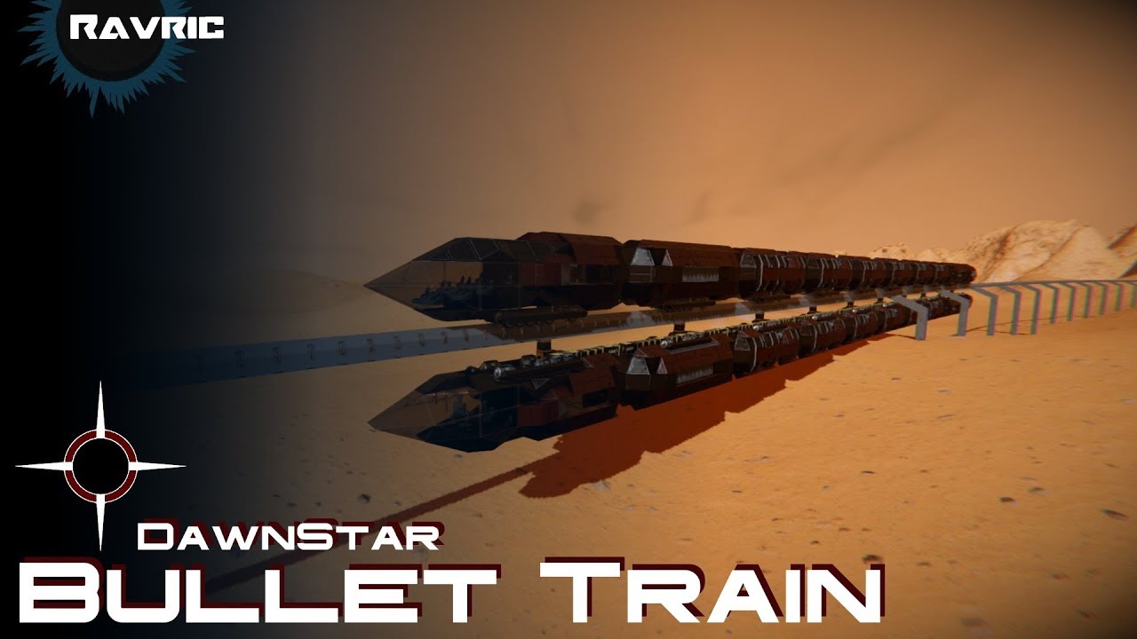 Bullet Train - Space Engineers - YouTube