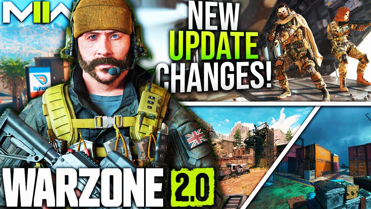 WARZONE 2: New UPDATE PATCH NOTES & Gameplay Changes! (Modern Warfare 2 ...