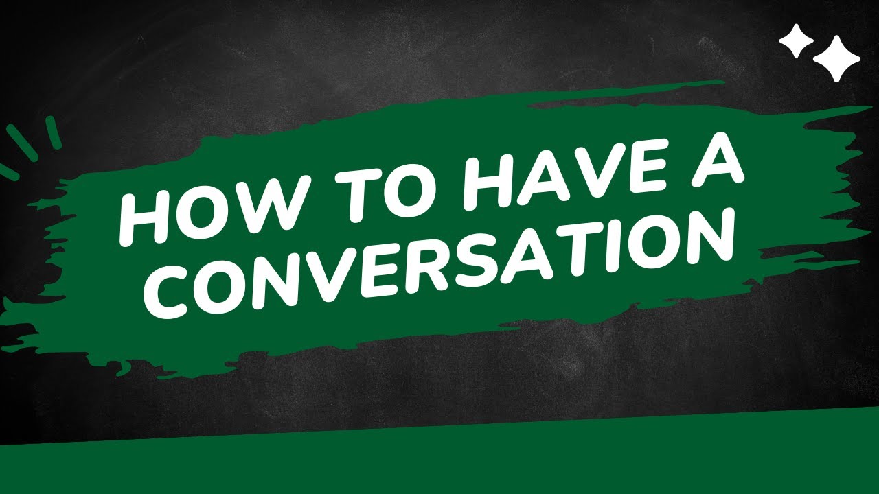 How to have intentional conversations with others | Conversation ...