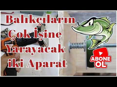 Olta Makinasına Misina Nasıl Sarılır.? Balıkçıların Çok İşine Yaracak iki Aparat... !