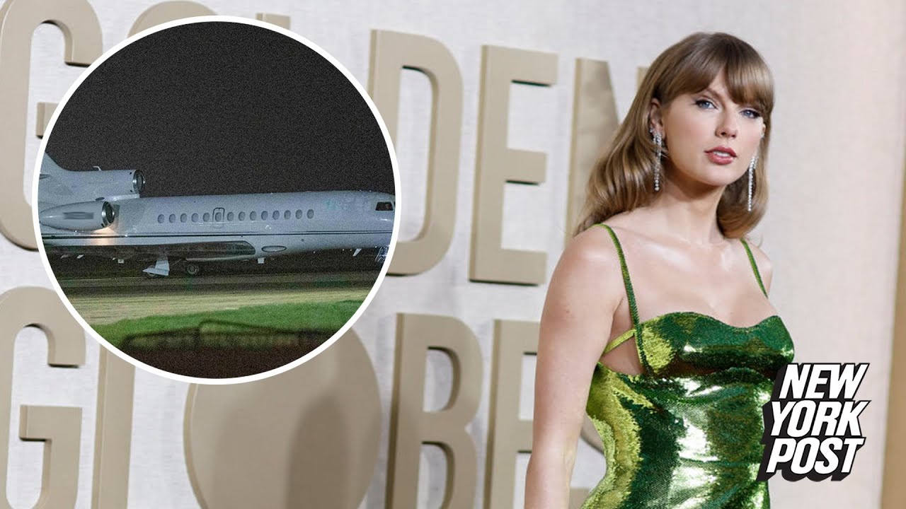 Taylor Swift sells her private plane amid flight-tracking drama - YouTube