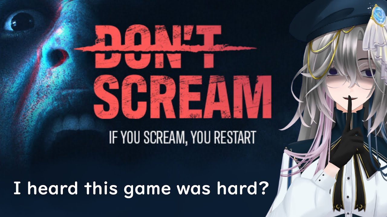 【DON'T SCREAM】I tried to NOT SCREAM in this game 【切り抜き | Feronia Valens ...