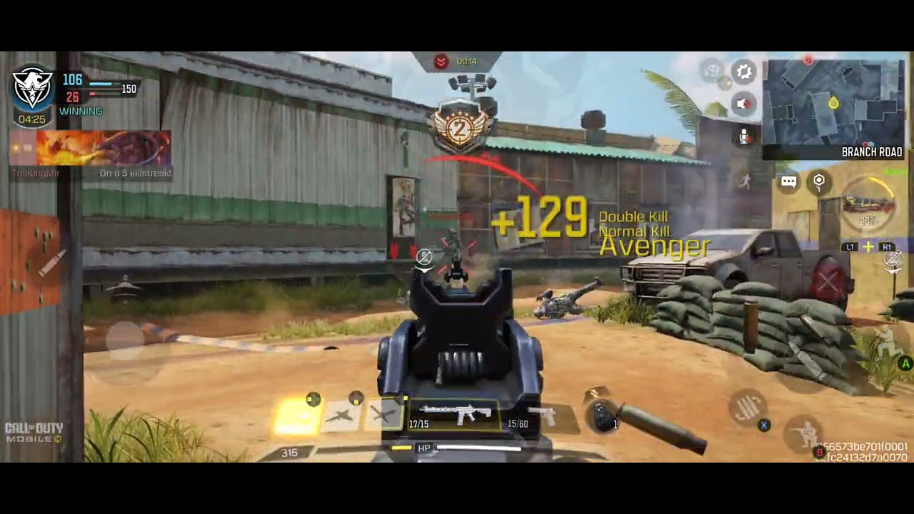 Hardpoint on Firing Range Cod Mobile - YouTube