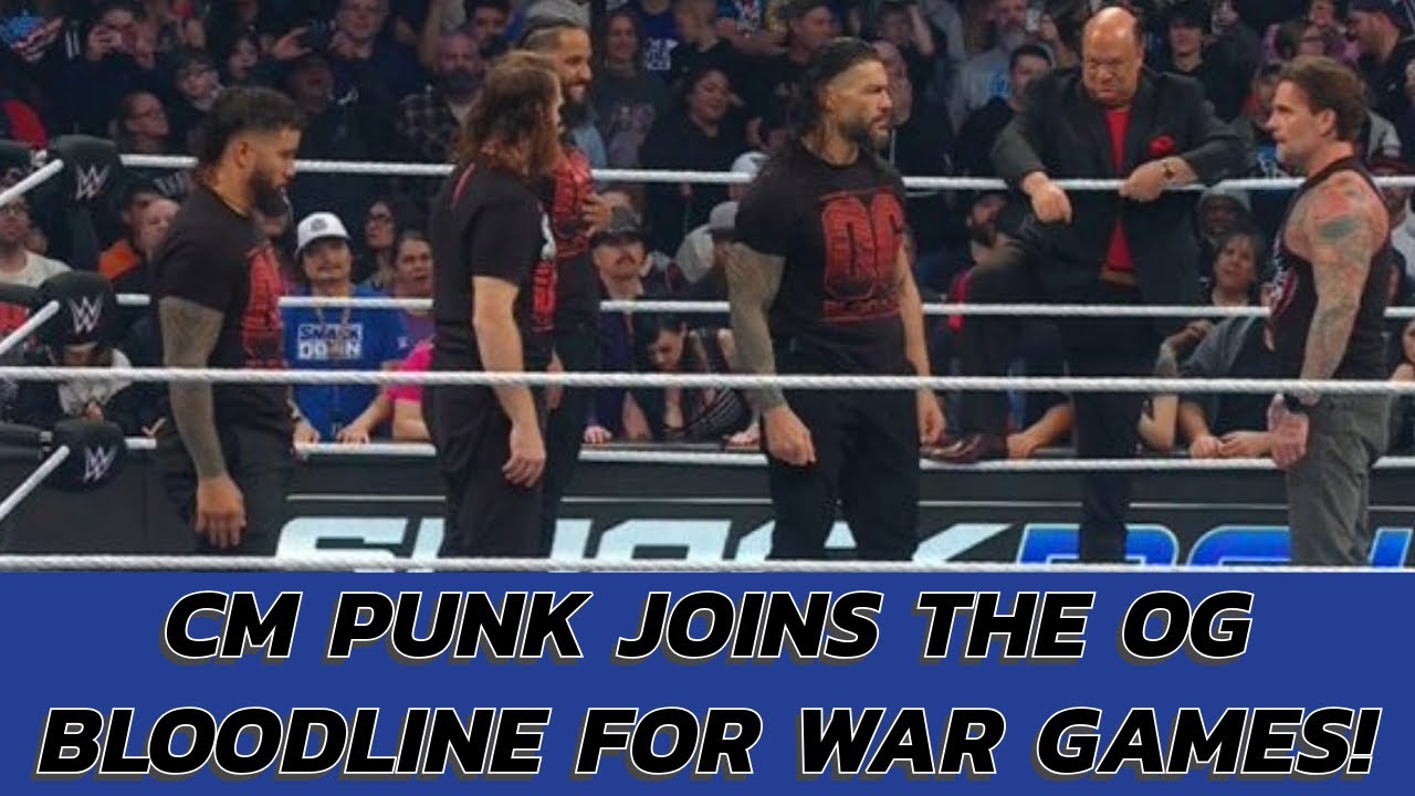 CM Punk Joins OG Bloodline for War Games & Paul Heyman returns to cap ...