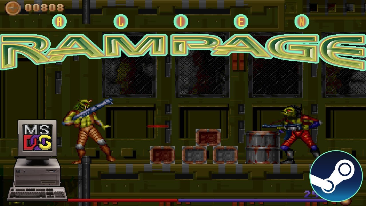 💾 ALIEN RAMPAGE 💾 Un CLÁSICO del pasado que sigue EMOCIONANDO en el ...