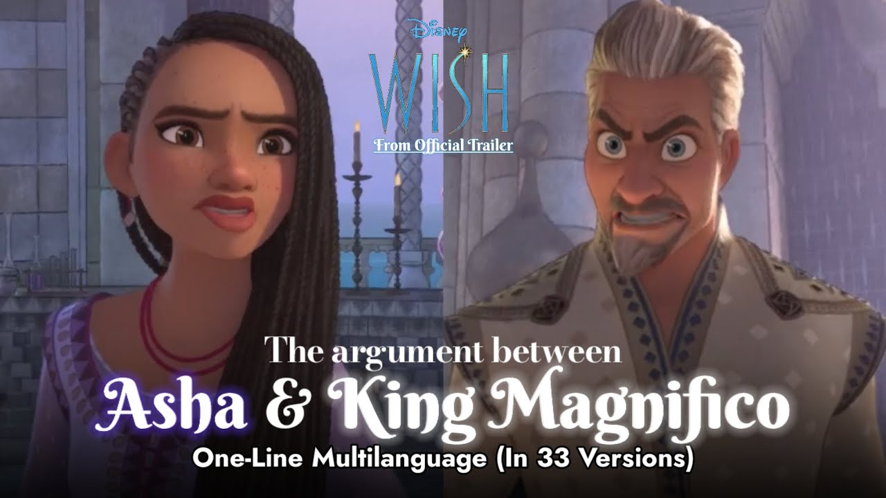 Disney's Wish - The argument between Asha & King Magnifico | One-Line ...