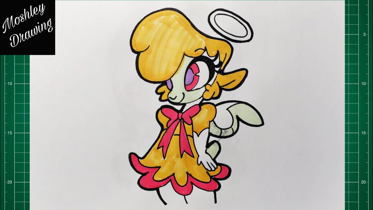 How to Draw Keenie from Helluva Boss - YouTube