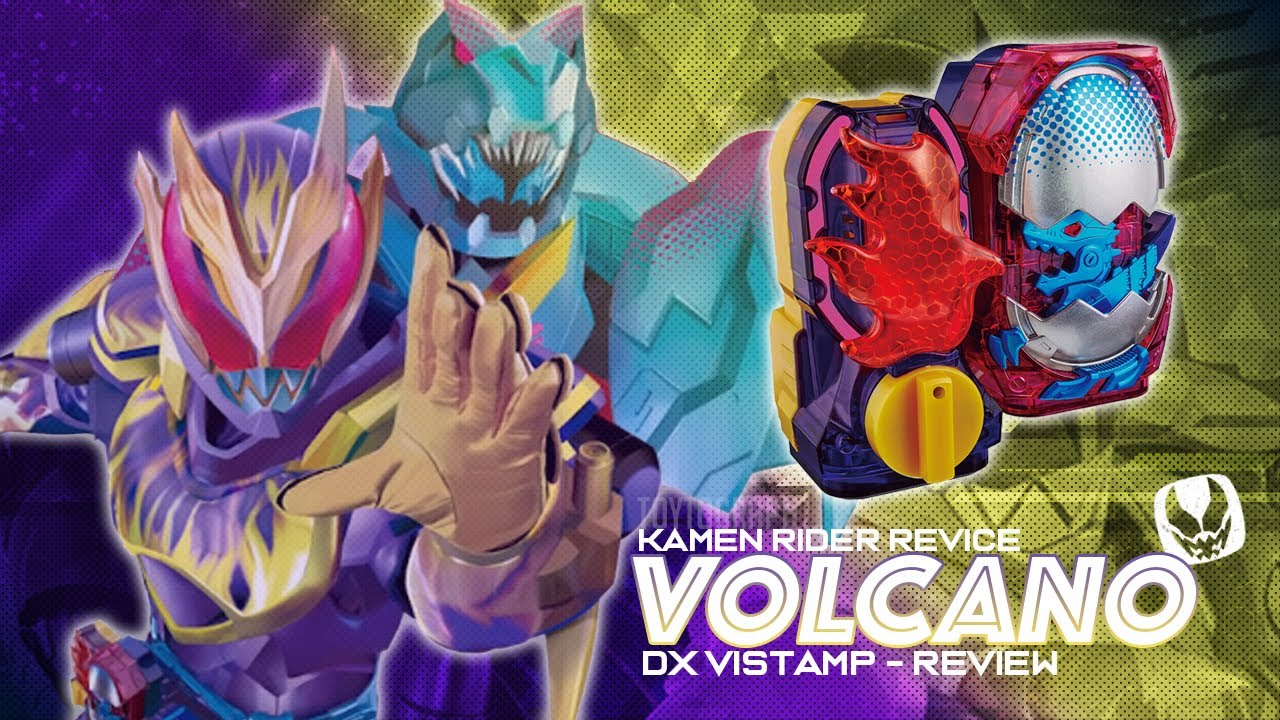 สุดยอดบัดดี้! - KAMEN RIDER REVICE - DX VOLCANO VISTAMP REVIEW รีวิว ...