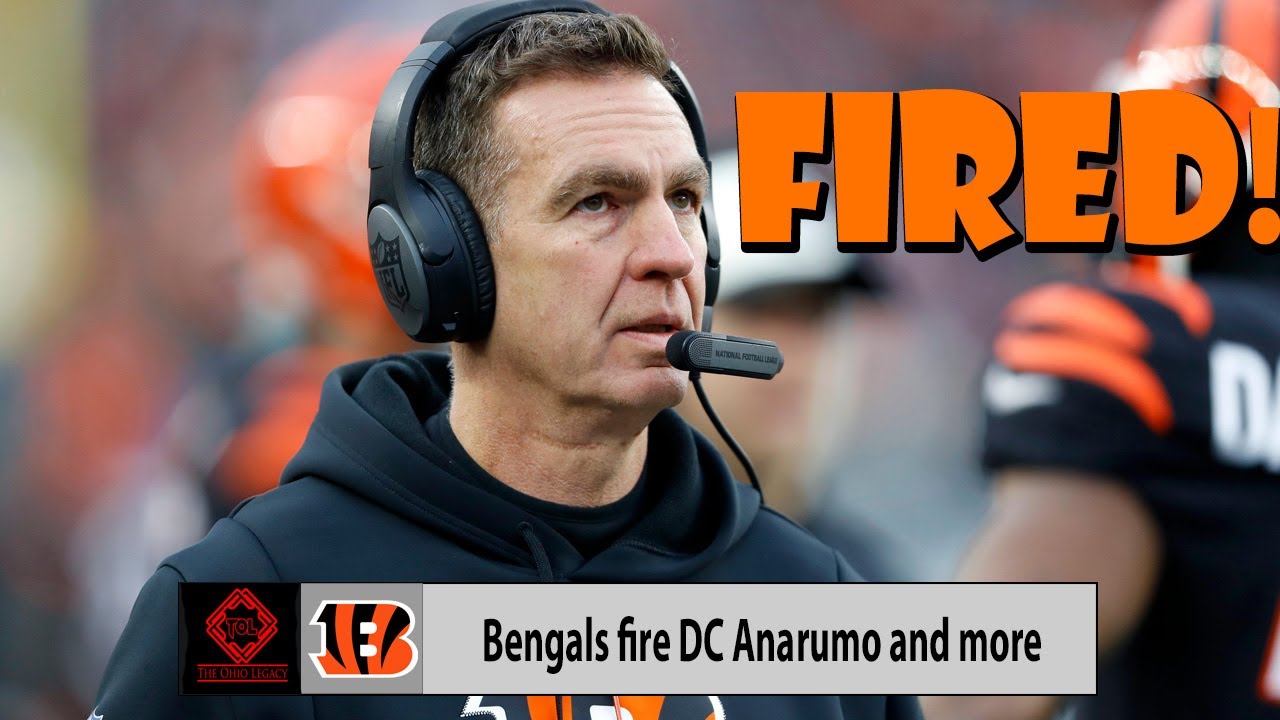Cincinnati Bengals FIRE DC Lou Anarumo and More! Is This The Answer ...