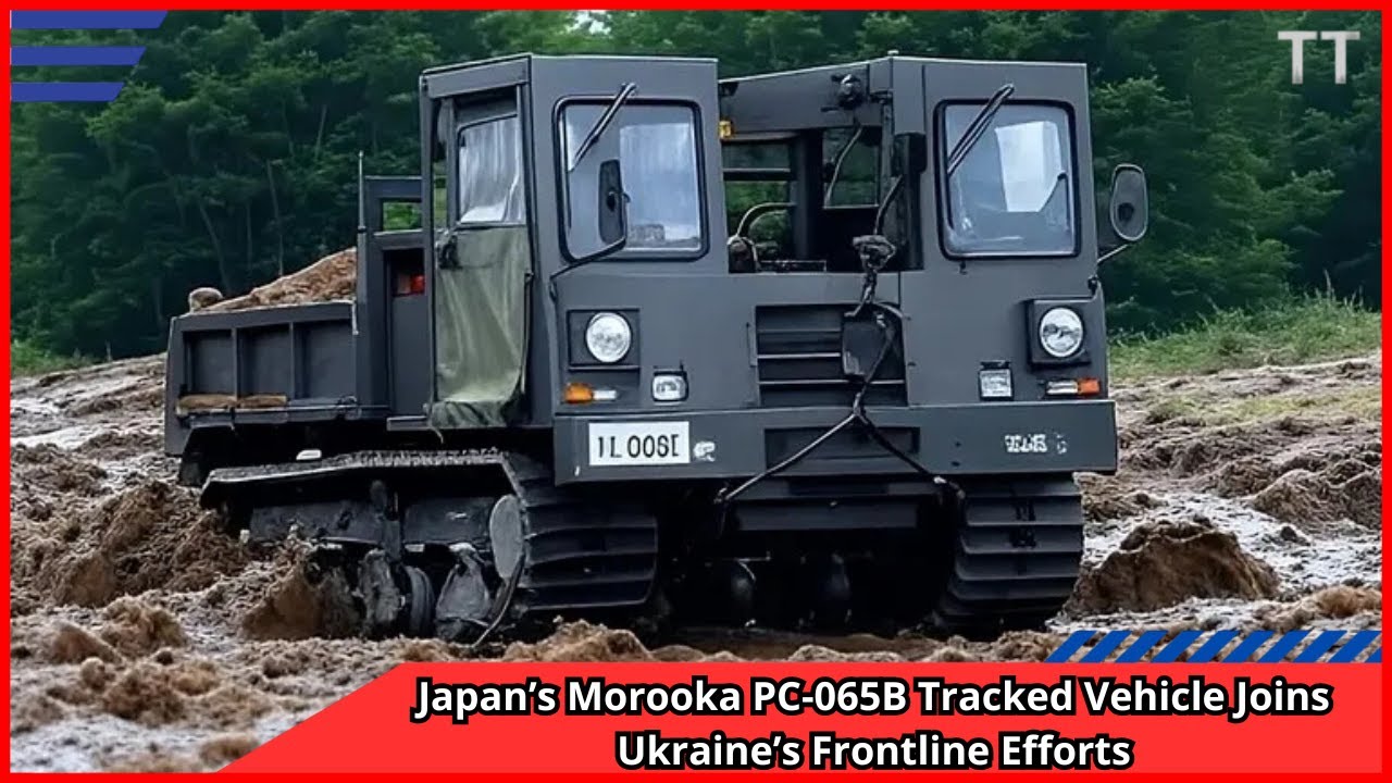Japan’s Morooka PC 065B Tracked Vehicle Joins Ukraine’s Frontline ...