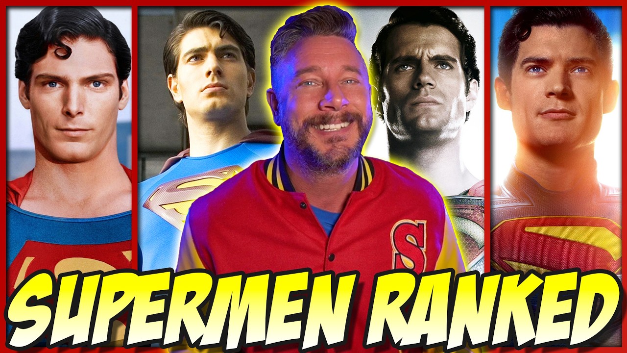 Every Movie Superman Actor Ranked Worst to Best! - YouTube