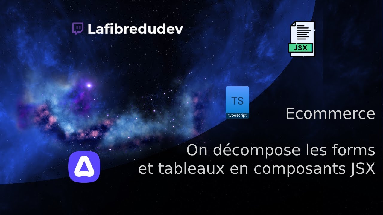 On décompose les tableaux et les éléments de formulaire du back sous ...