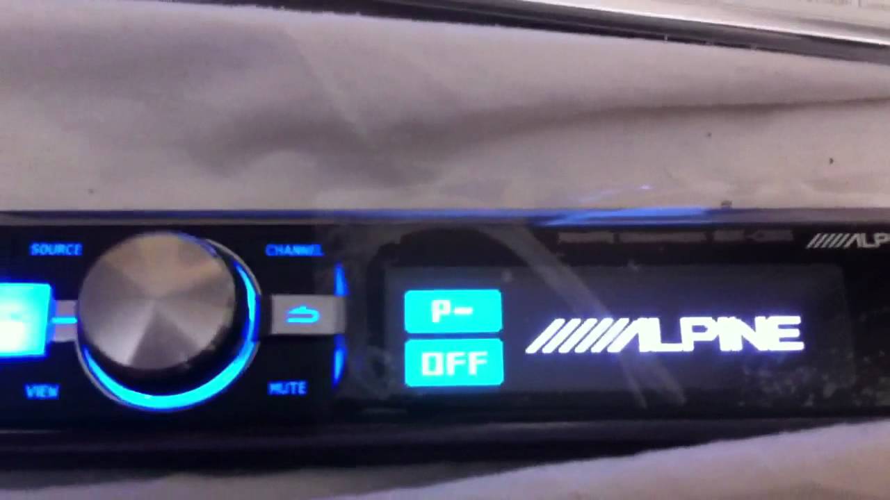 Alpine h800 - YouTube