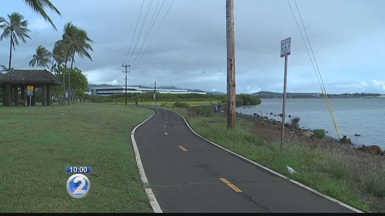 Homeless return to popular bike path despite major cleanups - YouTube