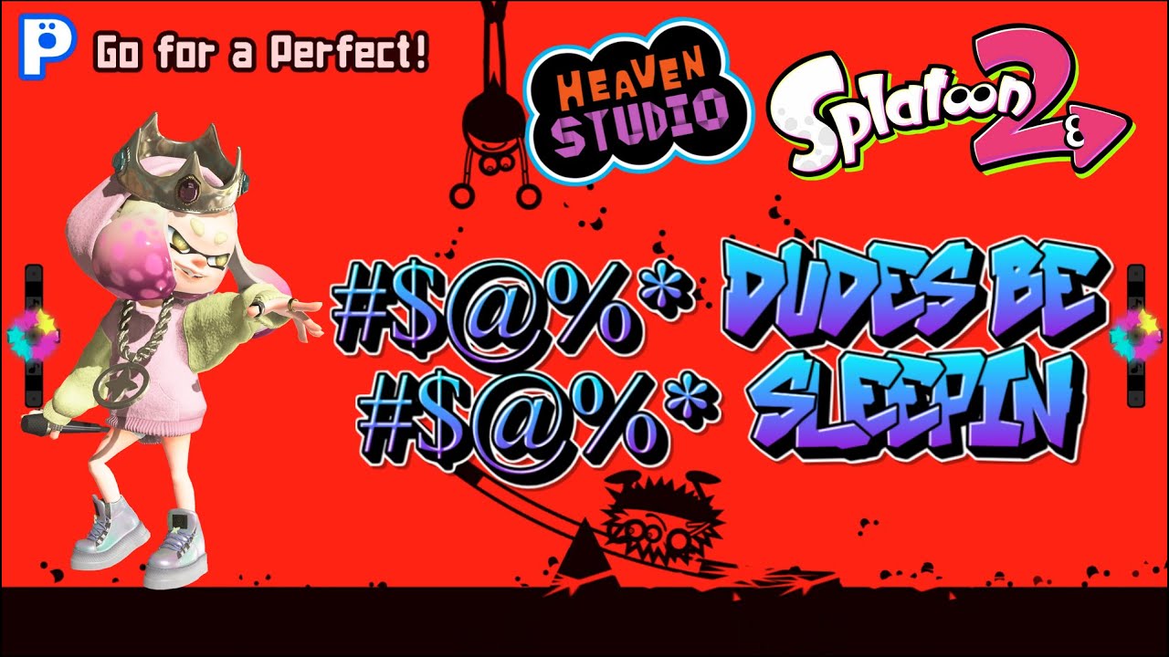 (Heaven Studio Custom Remix) Splatoon 2 OST - #$@%* Dudes Be ...