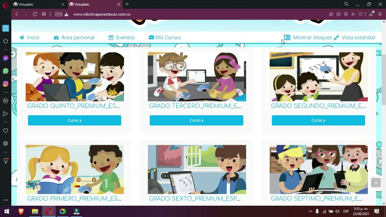 INGRESAR A LA PLATAFORMA VIRTUALTEK ES MUY FACIL - YouTube
