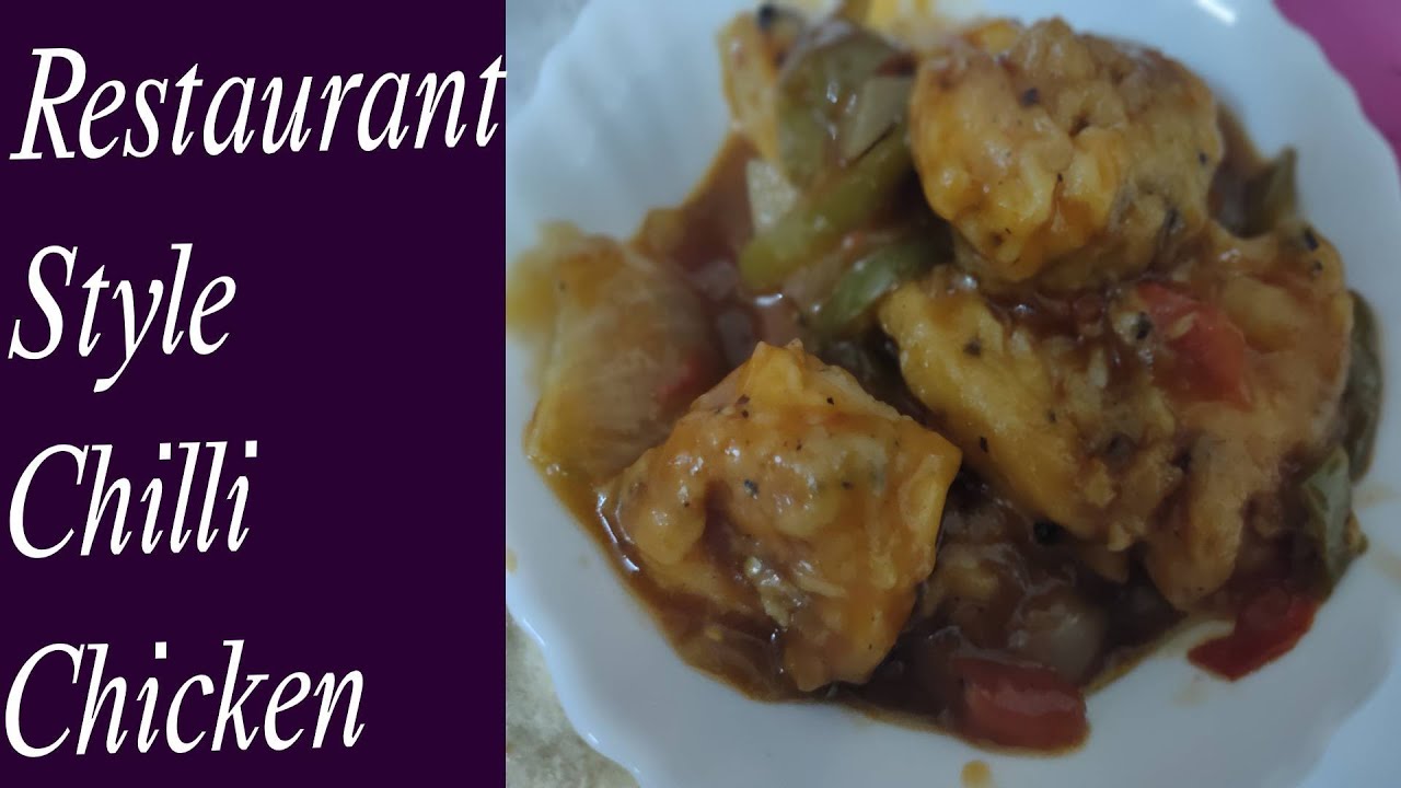 Chilli Chicken Recipe | Restaurant Style Spicy Chilli Chicken | Awesome ...