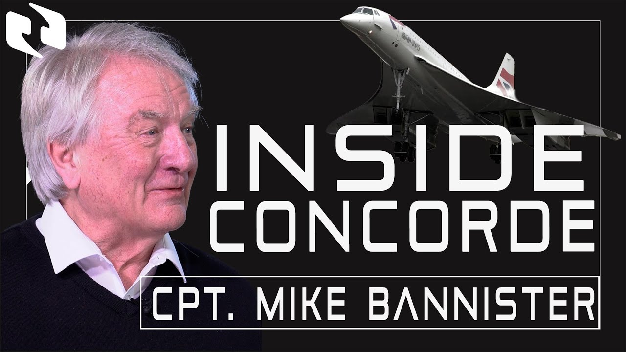 Inside the British Airways Concorde with Cpt. Mike Bannister - YouTube