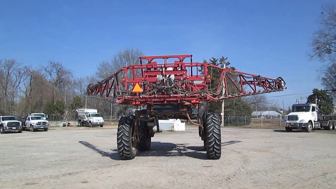 2005 Case IH SPX3185 Patriot Self Propelled Sprayer - YouTube