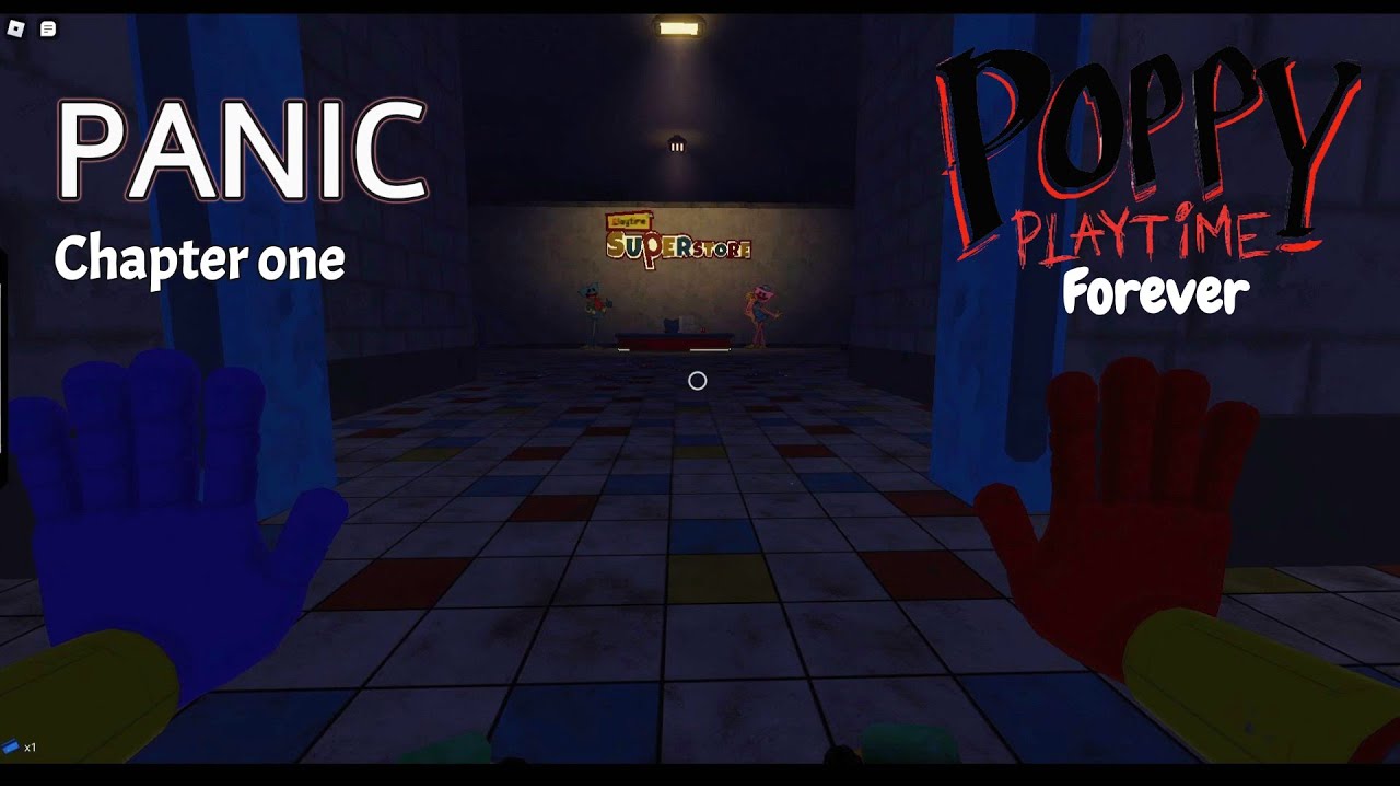PANIC Chapter 1 | Poppy Playtime : Forever | roblox | MTH gamer - YouTube