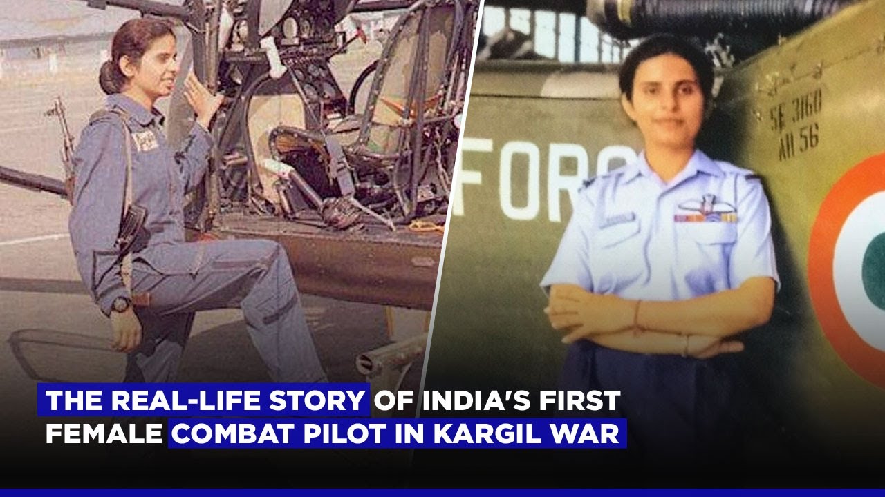 Gunjan Saxena: The Real-Life Story Of India's First Female Combat Pilot ...