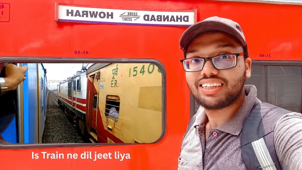 Kolkata to Dhanbad Best Train Journey | 22387 Black Diamond Express ...